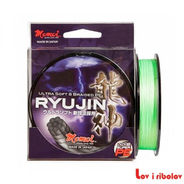 Upredena struna Momoi Ryujin Lime Green 0.23mm 45LB - 20kg 150m