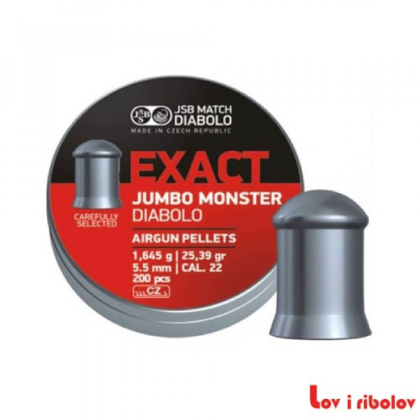 Dijabola JSB Exact Jumbo Monster 5.5 1/200 1.645g