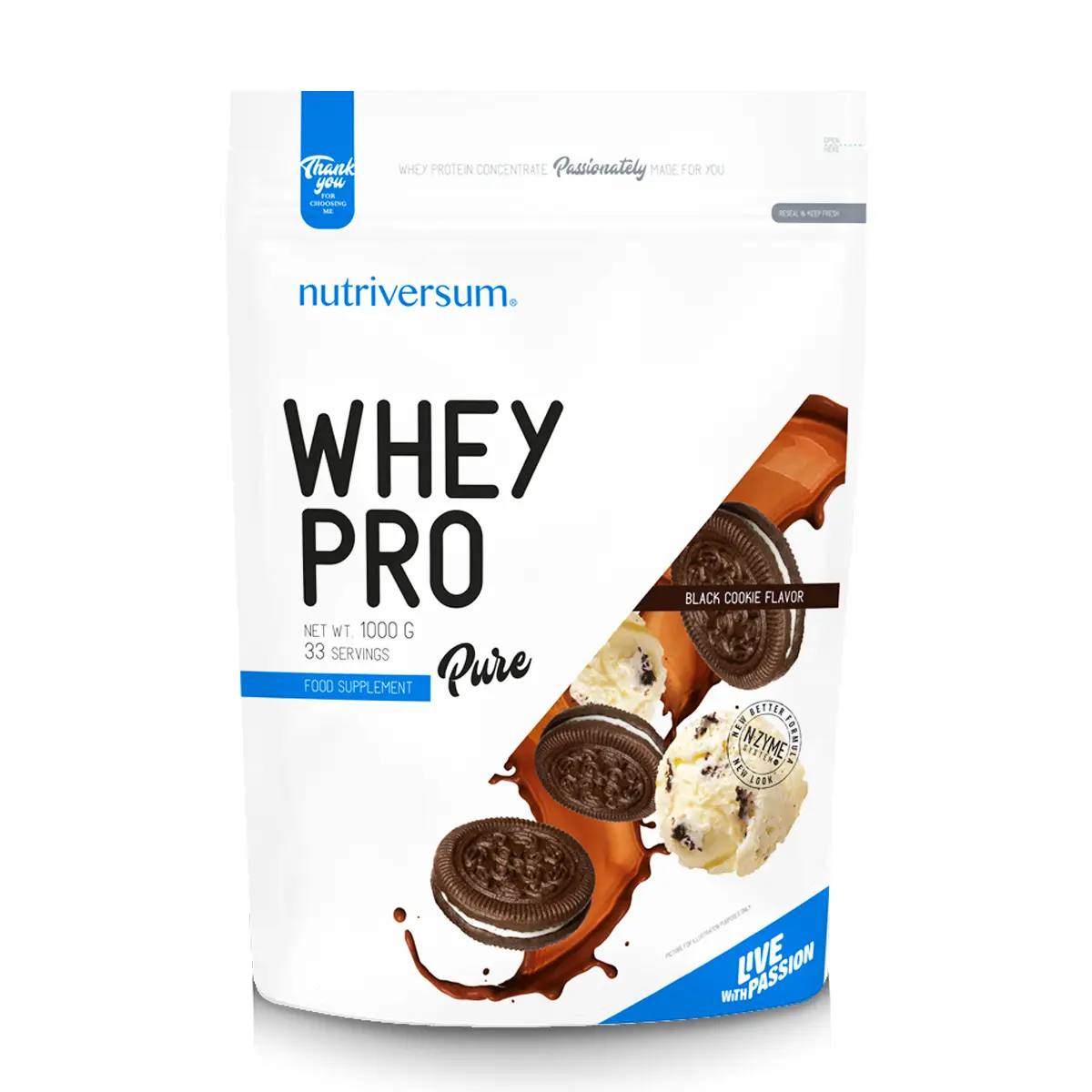 Nutriversum Whey Pro protein, Keks, 1kg