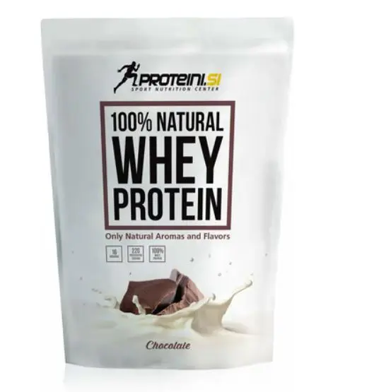Proteini.si Whey protein 100% natural, Čokolada, 500 g