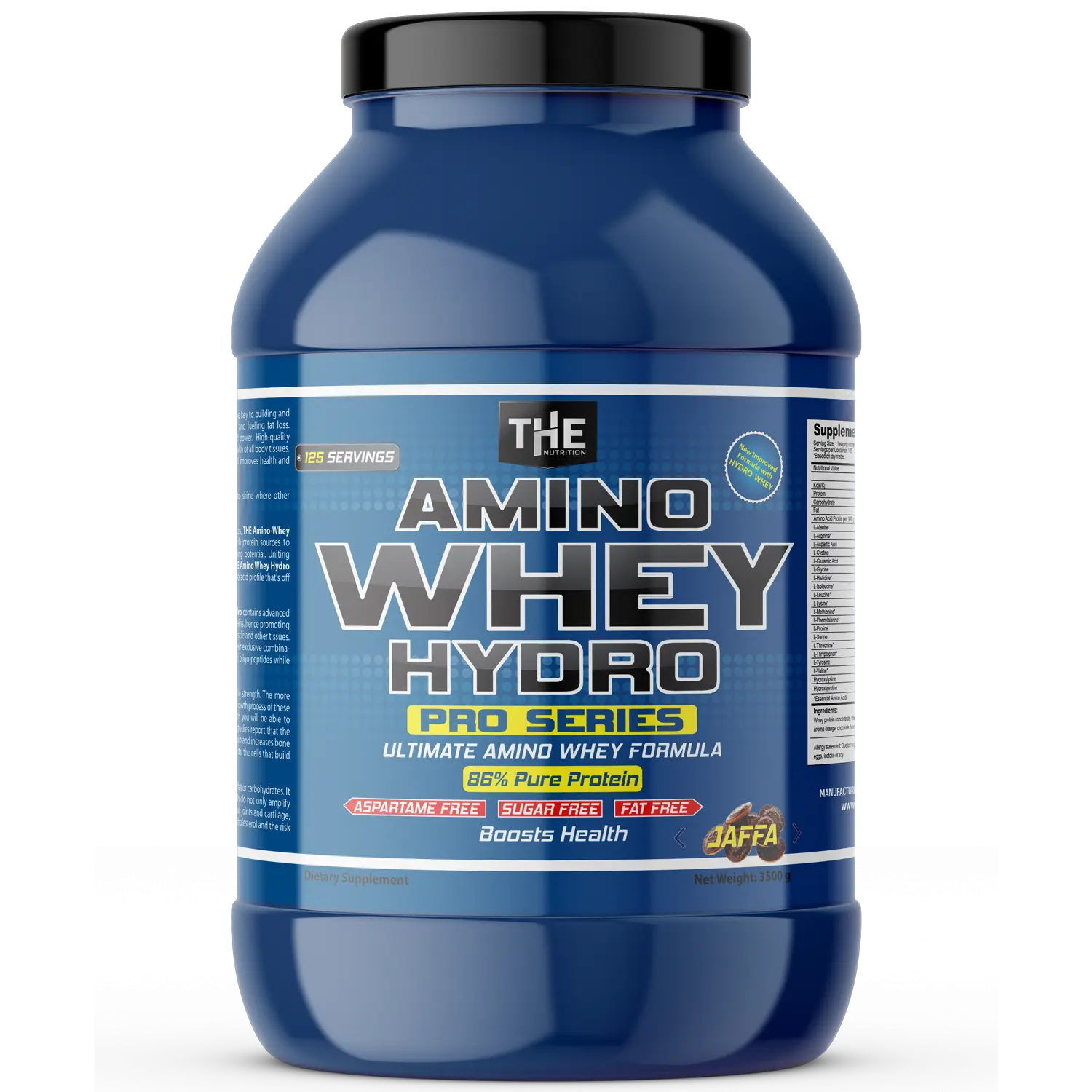 THE Nutrition Amino Whey Hydro Protein, Jafa, 3500g