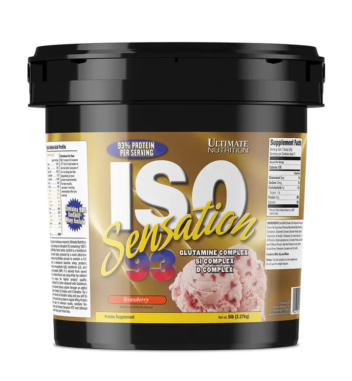 Ultimate Nutrition Izolat proteina, Jagoda, 2.27kg