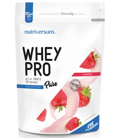 PurePro Whey protein, Jagoda, 1000g