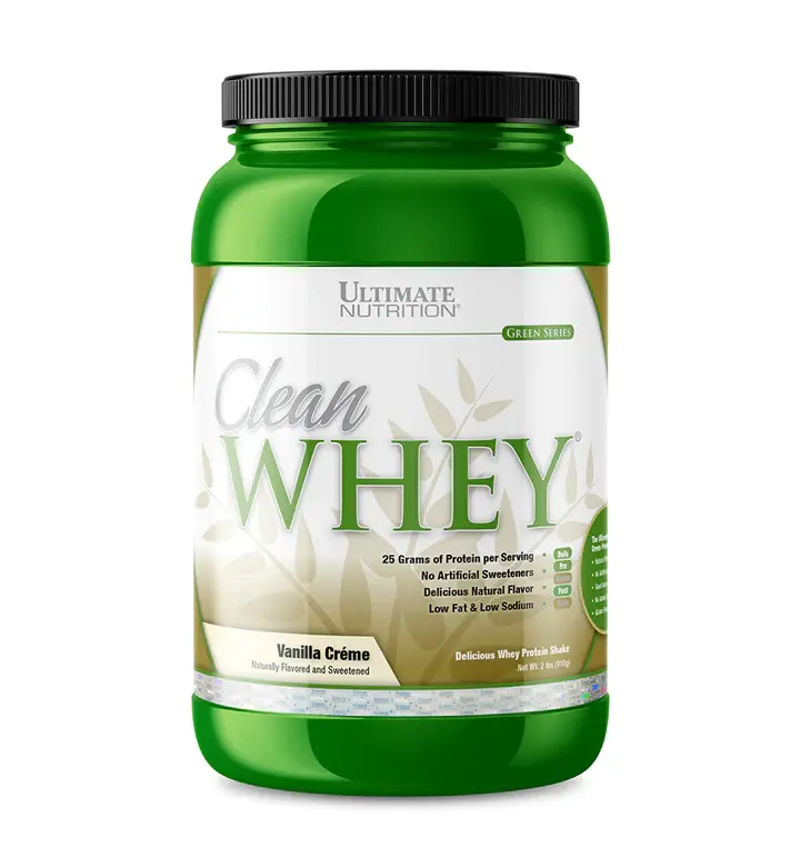 Ultimate Nutrition Whey Protein, Vanila, 910g