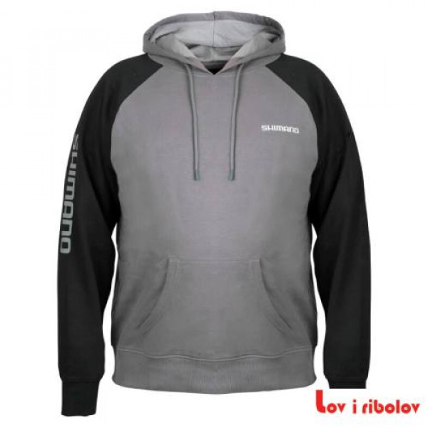 Dukserica sa kapuljacom Shimano Grey - siva