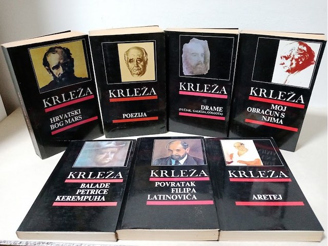 Miroslav KRLEŽA  komplet 1-7