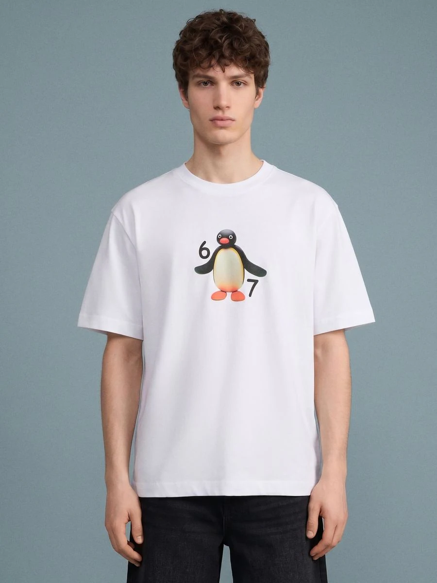 Majica sa printom Pingu