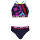 DEČIJI KUPAĆI KOSTIM PUMA SWIM GIRLS PLACED PRINT BIKINI SET 1P