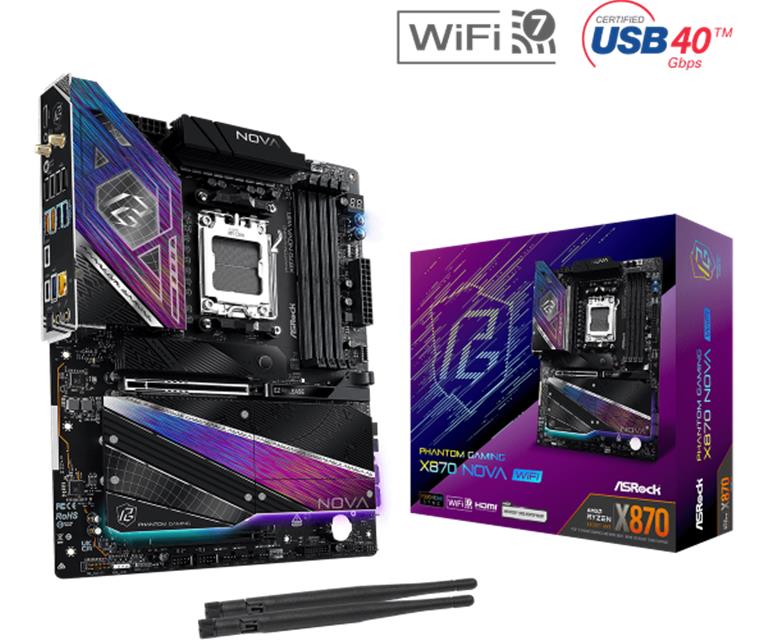 MB AM5 ASRock X870 NOVA WIFI