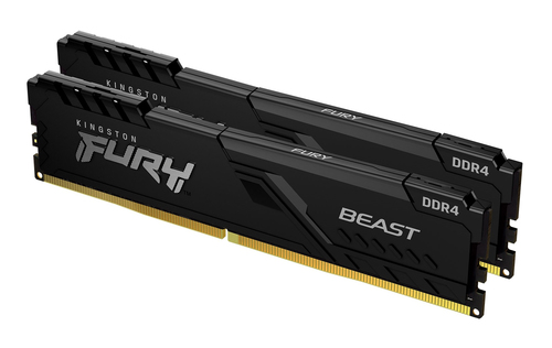 DIMM DDR4 64GB (2x32GB kit) 3600MT/s KF436C18BBK2/64 Fury Beast Black
