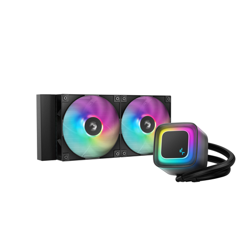 CPU Hladnjak DeepCool LE240 V2 ARGB CRNO, R-LE240-BKAMMC-G-2