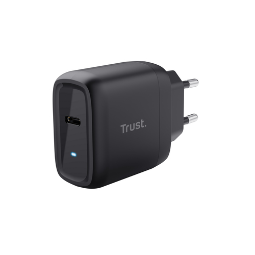 Punjač TRUST Maxo 45W/USB-C/laptop/smartphone/tablet/2m USB-C kabel/crna