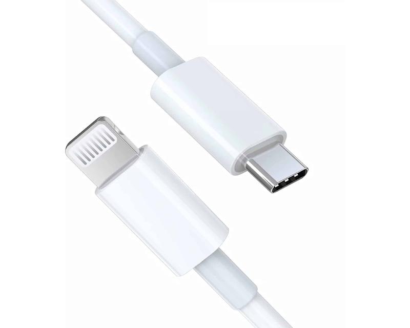 E-GREEN Kabl 3.1 USB tip C na iPhone Lighting 5,6,7 2.4 A, 2m beli