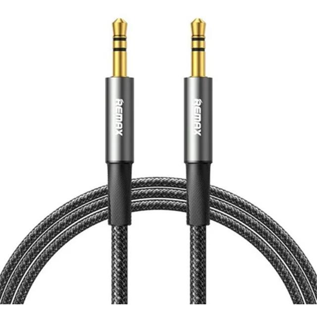 REMAX AUX Audio kabl 3,5mm na 3,5mm 1.2m, crni