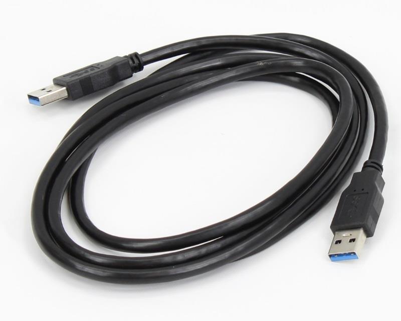 E-GREEN Kabl 3.0 USB A - USB 3.0 A M/M 1.8m crni