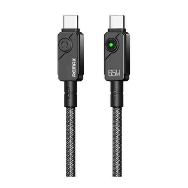 Kabl Swift Fast charging braided data cable 1.2M C36 65W(C-C) crni