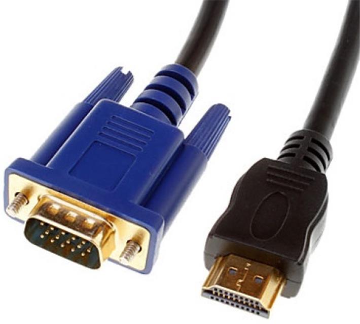 Kabl - Konvertor HDMI (M) - VGA D-sub M/M 1.8m crni
