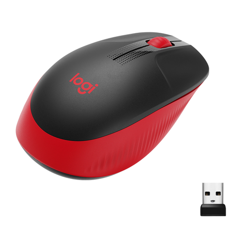 M190 Full-Size Wireless crveni miš