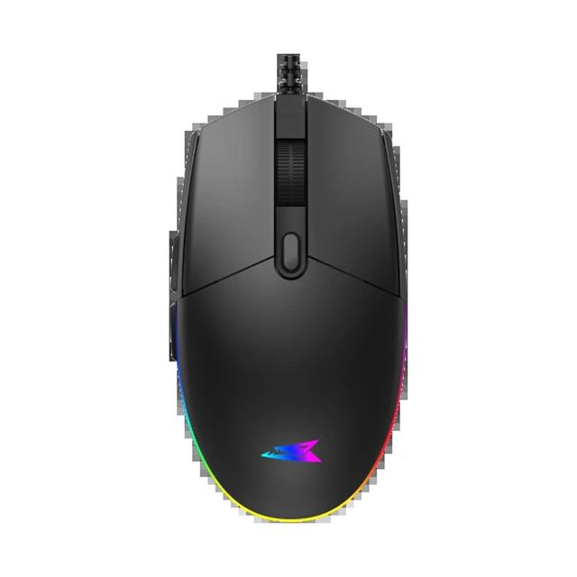 Miš Baracuda CRAB 3600DPI/6D/Optički/RGB/Crna
