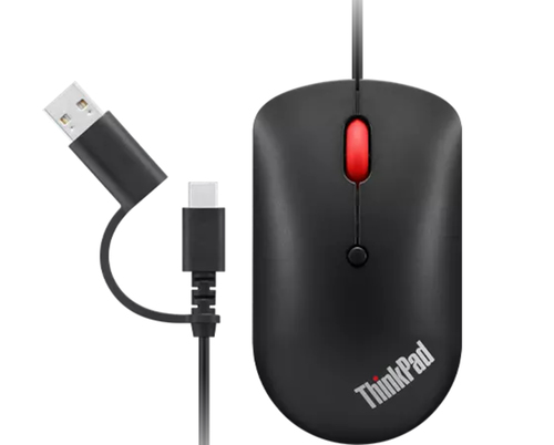 Miš LENOVO ThinkPad Compact žični/USB-C/4Y51D20850/crna