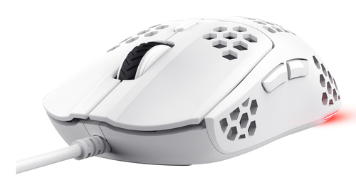 Miš TRUST GXT928W HELOX žični/gaming/bela