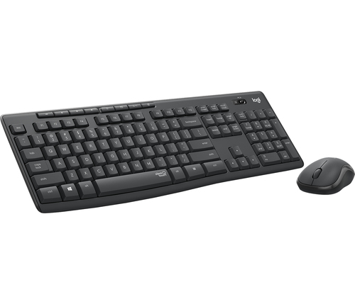 MK295 Silent Wireless Combo US tastatura + miš crna