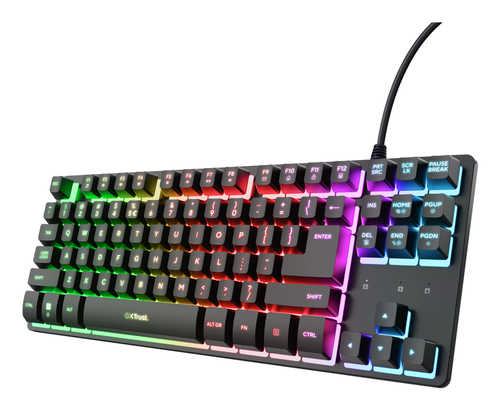 Tastatura TRUST GXT833 THADO žicna/RGB/TKL/gaming/crna