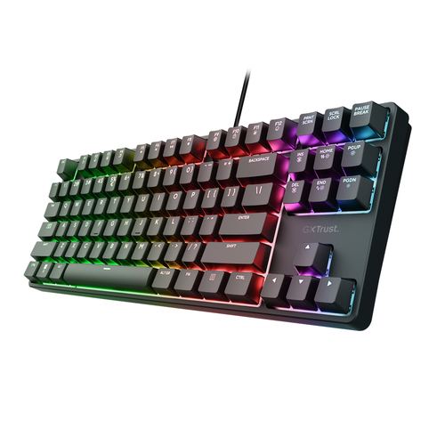 Tastatura TRUST GXT864 CADA TKL GAMING KEYBOARD US