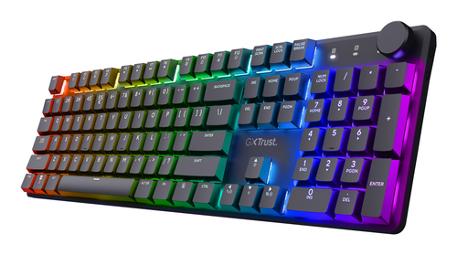 Tastatura TRUST GXT868 TORIX WRLS Mehanicka/US/crna