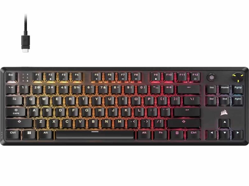 Tastatura CORSAIR K70 CORE žična/mehanička/CH-911911E-NA/RGB/gaming/crna