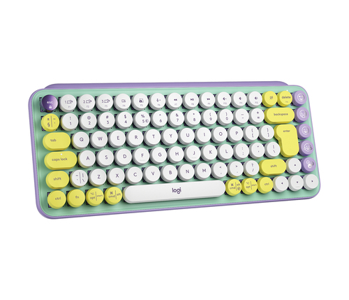 LOGITECH POP Keys Wireless Mechanical Keyboard With Emoji Keys - DAYDREAM_MINT - US INT'L - BT - INTNL - BOLT