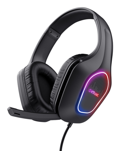 TRUST GXT416 ZIROX LED HEADSET BLK