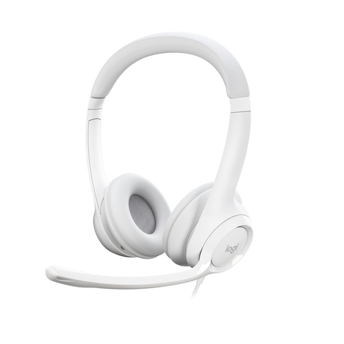 H390 Stereo Headset slušalice sa mikrofonom bele