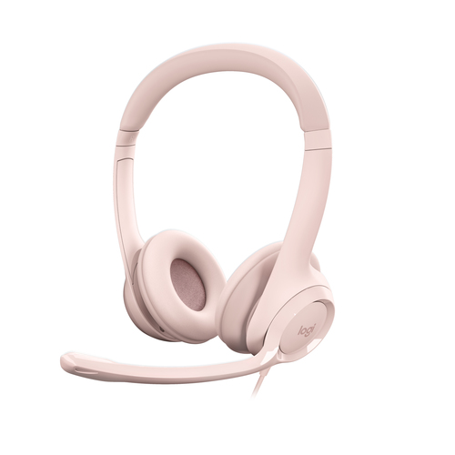 H390 Stereo Headset slušalice sa mikrofonom roze