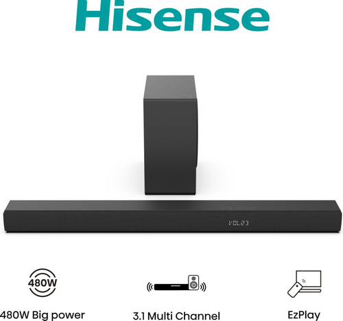 HS3100 soundbar sa subwooferom crni
