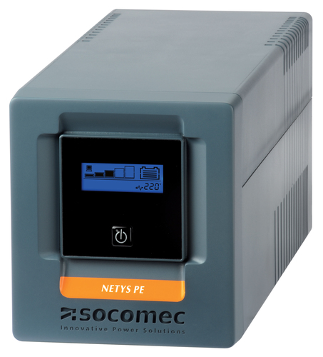 UPS Socomec NeTYS PE 1000VA/600W 230V 50/60Hz/AVR/STEPWAVE/RJ45/USB