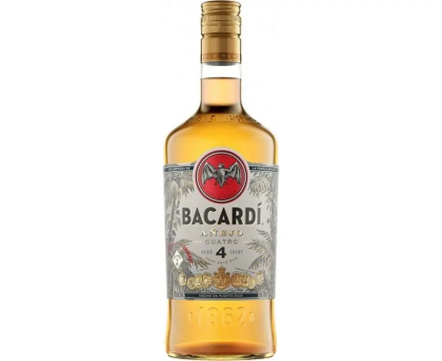 BACARDI Rum Aneјo Cuatro, 0.7 l