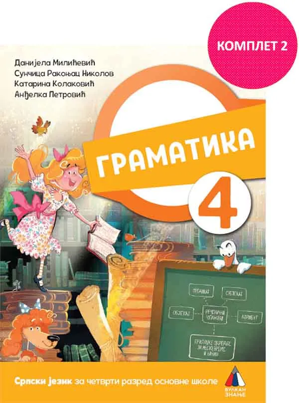 SRPSKI JEZIK ZA 4. RAZRED, GRAMATIKA 2025