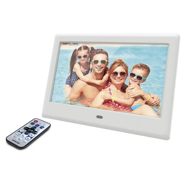 Digitalni Foto ram za slike SENCOR SDF 782 WH bela