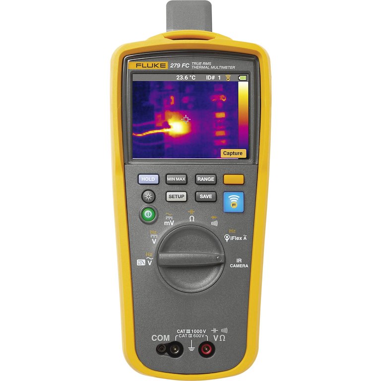 Digitalni multimetar i termovizijska kamera Fluke 279FC/IFLEX