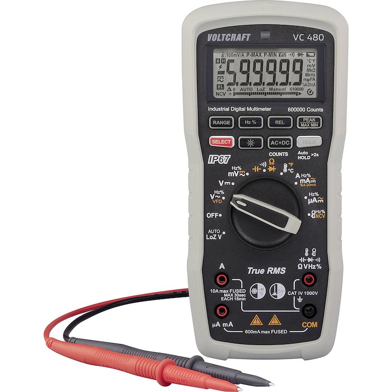 Digitalni multimetar VOLTCRAFT VC 480