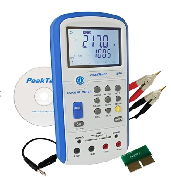 Digitalni LCR ESR metar PeakTech 2170
