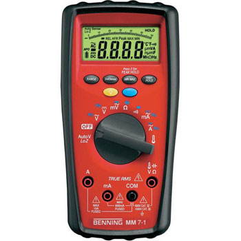 Digitalni multimetar Benning MM7-1 TRUE RMS