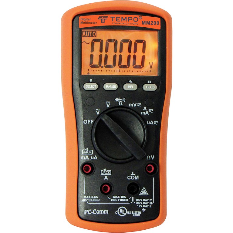 Digitalni mutlimetar Tempo Communications MM200