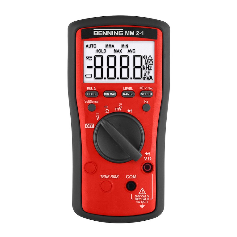 Digitalni multimetar Benning MM2-1
