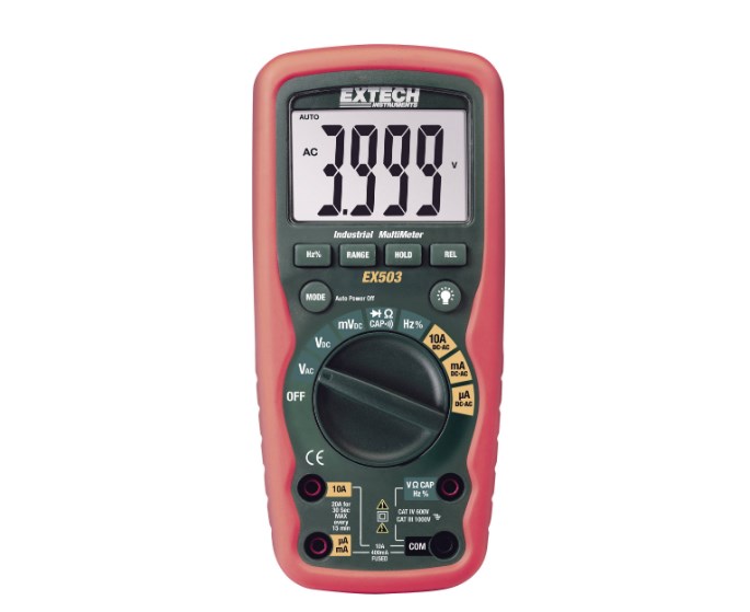 Digitlani multimetar Extech EX503