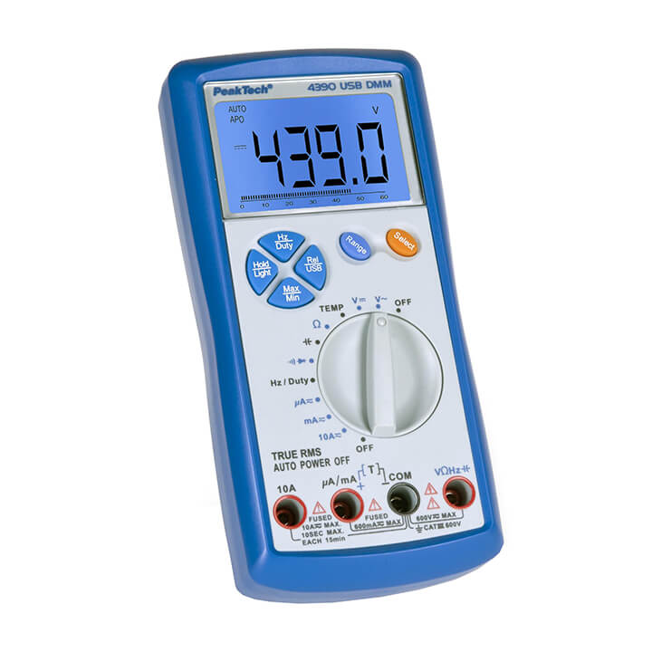 Digitalni multimetar PeakTech 4390 USB