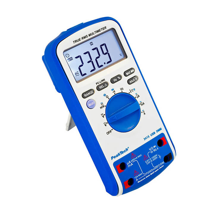 Digitalni multimetar PeakTech 3415 True RMS – USB