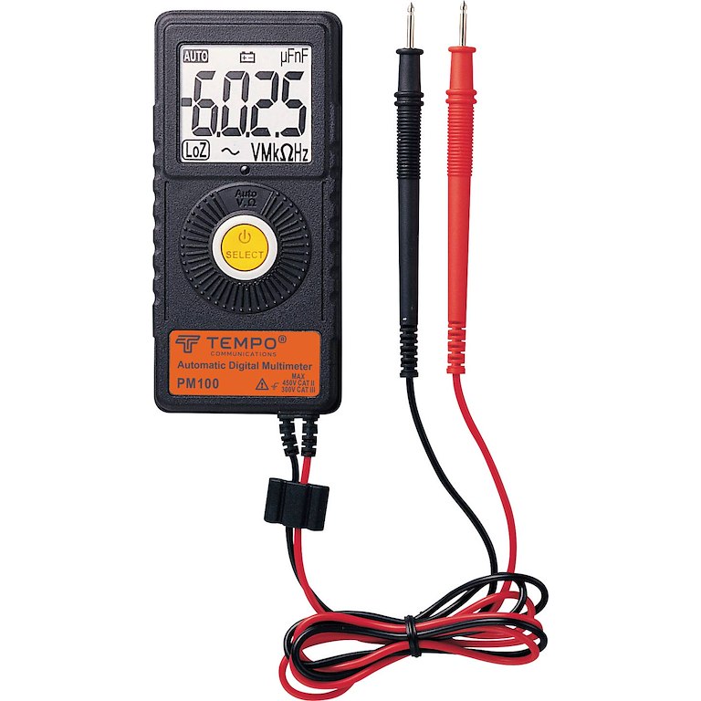 Digitalni mutlimetar Tempo Communications PM100