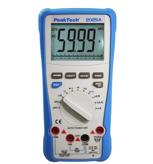 Digitalni multimetar PeakTech 2025A USB
